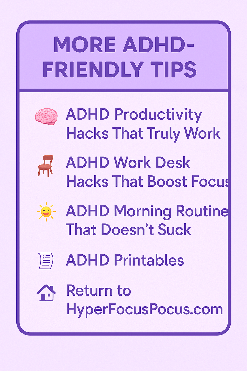 Creative ADHD To Do Lists That Actually Work