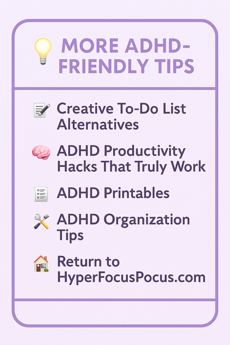 ADHD Morning Routine Tips That Actually Work